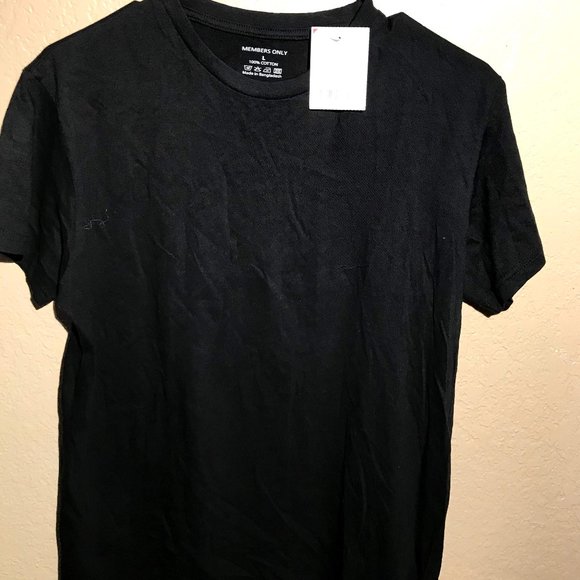 Members Only | Shirts | Mens Members Only Balck Shirt | Poshmark